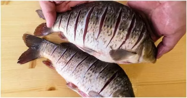 Mehr Fische nicht braten. Gourmet-Fisch: Secret Marine plus mehrere Nuancen