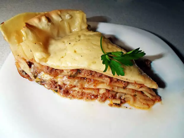 Công thức ảnh chi tiết Lasagna cổ điển