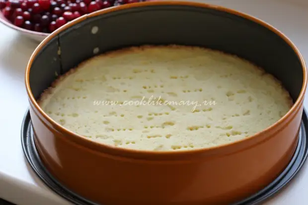 ক্র্যানবেরি Cheesecake.