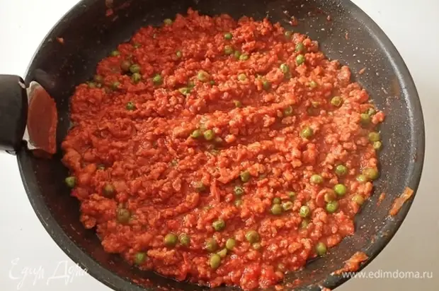 Arancini com ensopado de carne