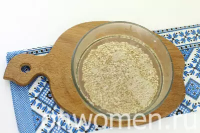 Goblets saka Buckwheat: resep langkah-langkah kanthi foto