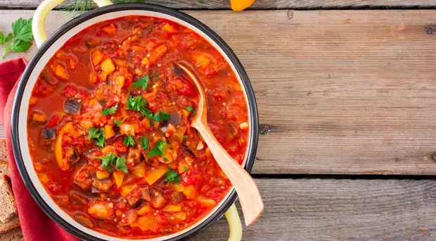 5 options for vegetable stew for which you can give everything