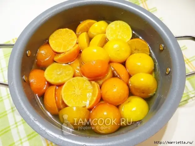 Mandarin Jam dengan kulit