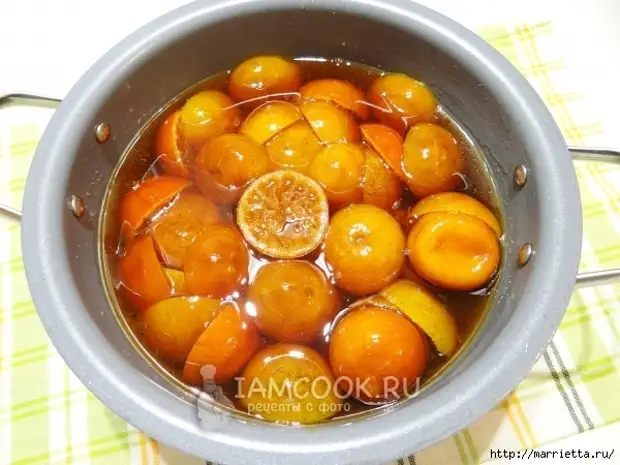 Mandarin Jam dengan kulit