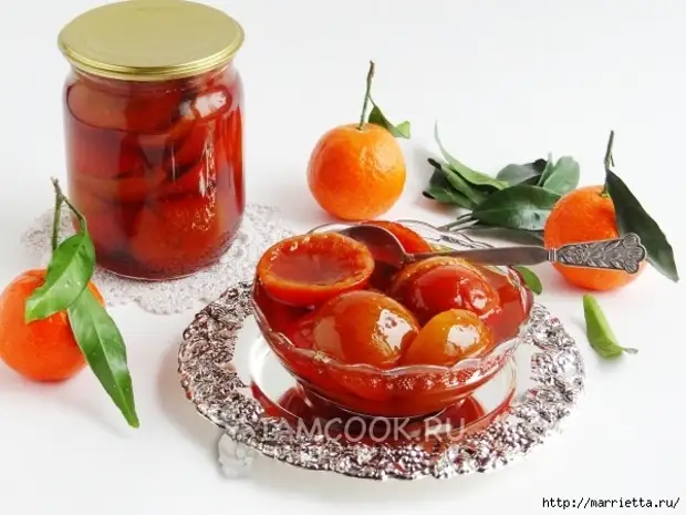 Mandarin Jam dengan kulit