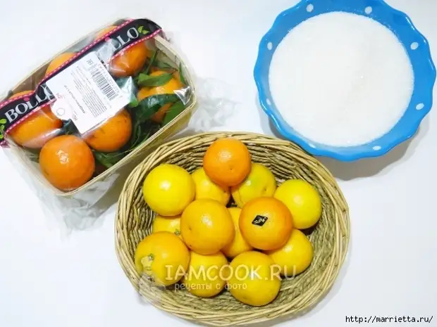 Mandarin Jam dengan kulit