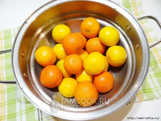 Mandarin Jam dengan kulit