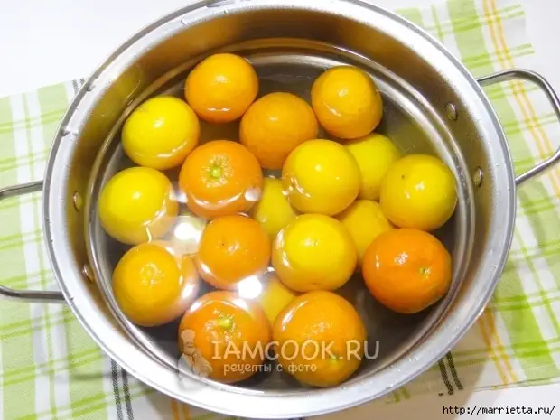 Mandarin Jam dengan kulit