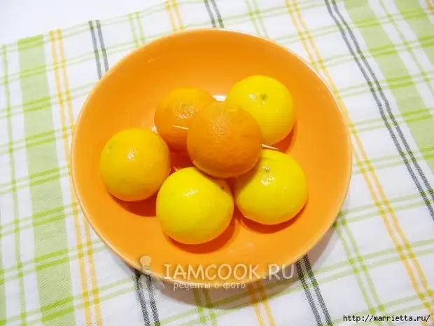 Mandarin Jam dengan kulit