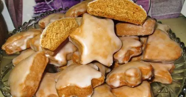 Mjúkur engifer gingerbread karamellu