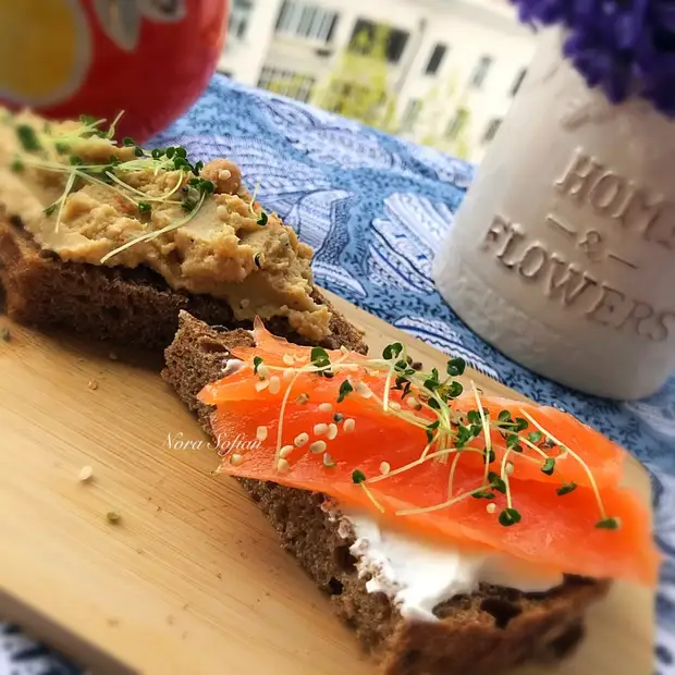 Nëtzlech Sandwichen mat Mikroerrainer