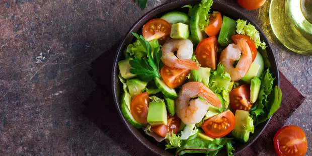 10 bright salads with avocado for true gourmet