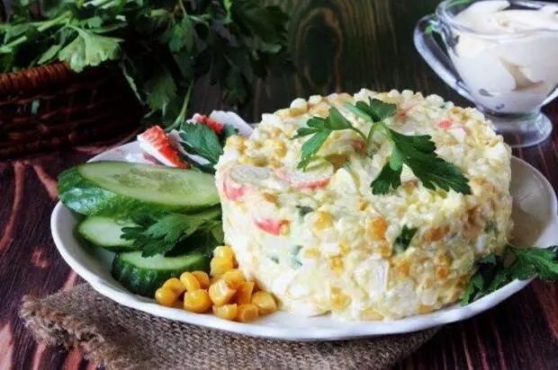 20 Crab Salads nke ihe ụtọ ị hụghị