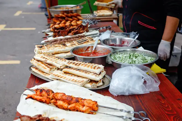 Πιάτα από το Lavash