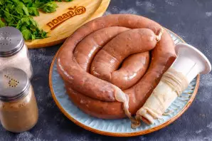 Salsiccia a vita da bit di pollo - Foto Passaggio 4