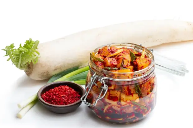 Kimchi από ραπανάκι (DICON)