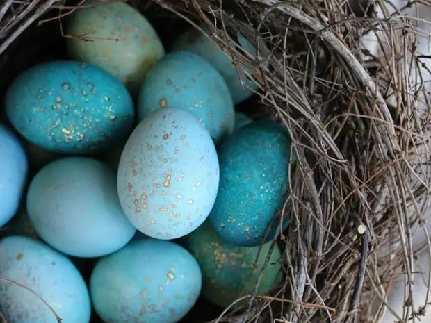 Habka sixirka ee rinjiyeynta ukunta Easters