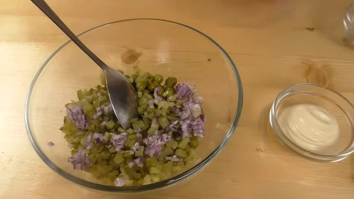 Japonský občerstvení recept s herringem / chutnými než