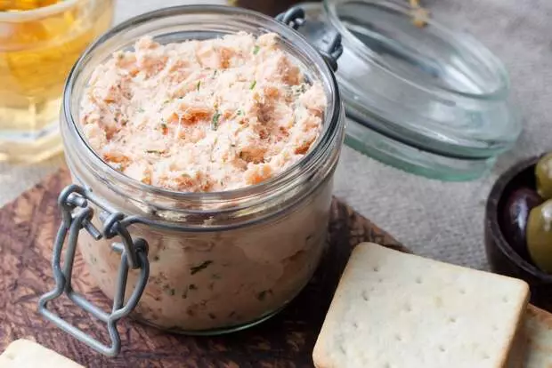 Diätetische Pastete von Buckel "zum Frühstück"