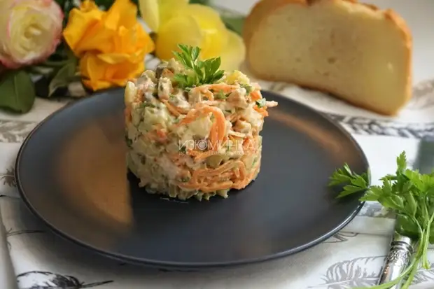 Korean Carrot Salad.