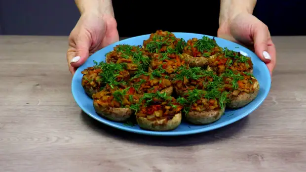 Uitstekende snack vir enige tafel! Voorbereiding van maer sampioene