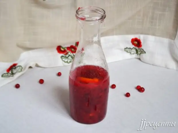 Cranberry in wodka foto