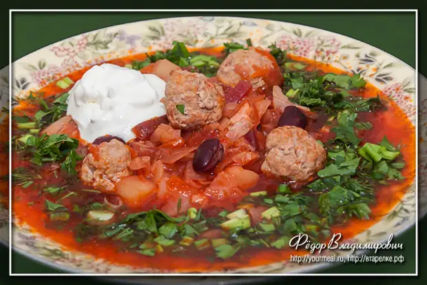 Siberian borsch