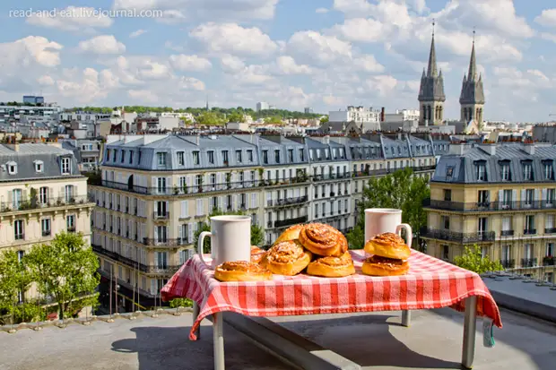 Buns with cinnamon (Astrid Lindgren. 