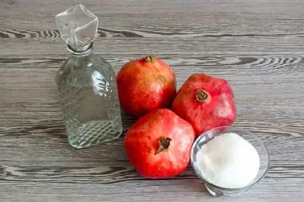 Licor de Pomegranate, que me gustou a todos os meus invitados!