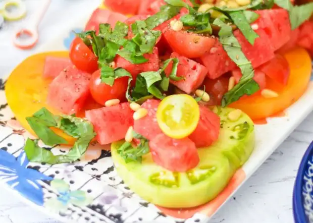 Salades de melon d'eau: recette