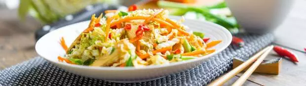 Light Asian Salad for Summer Pleasure