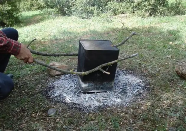 Cum să prăjiți un pui. Sau câteva minute. Buna idee!