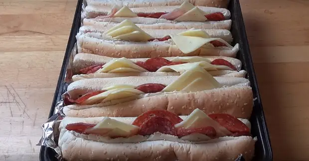 Sandwiches auf Anti.