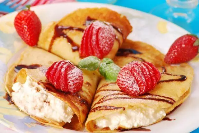 Gaso mai dadi don pancakes: Shahararren girke-girke