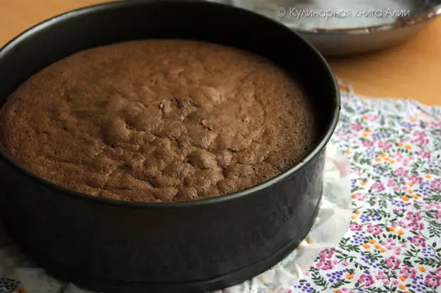 Bolo de Chocolate de acordo com a GOST