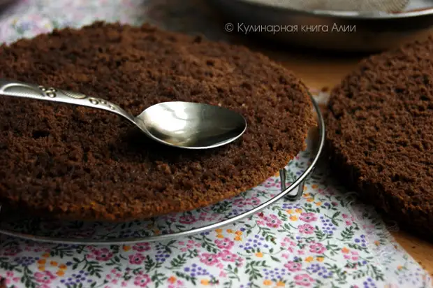 Bolo de Chocolate de acordo com a GOST