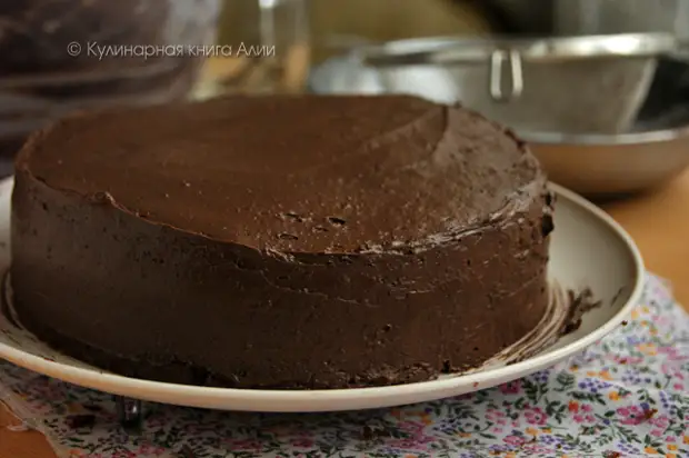 Bolo de Chocolate de acordo com a GOST