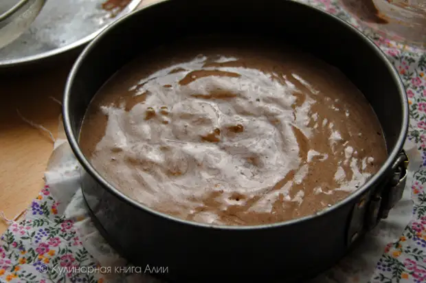 Bolo de Chocolate de acordo com a GOST