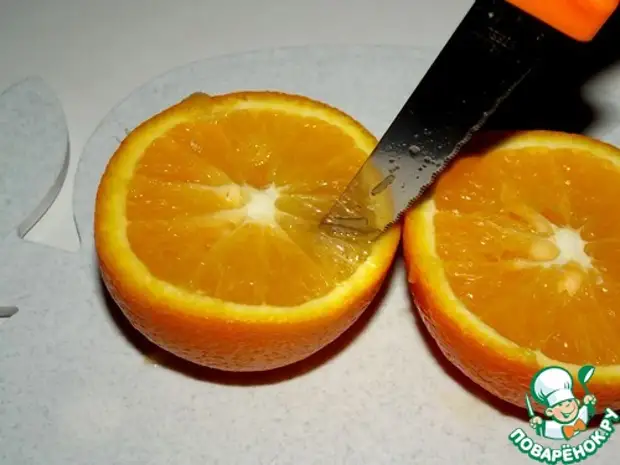 Comment nettoyer l'orange (mandarin) des films et peler en 1 minute