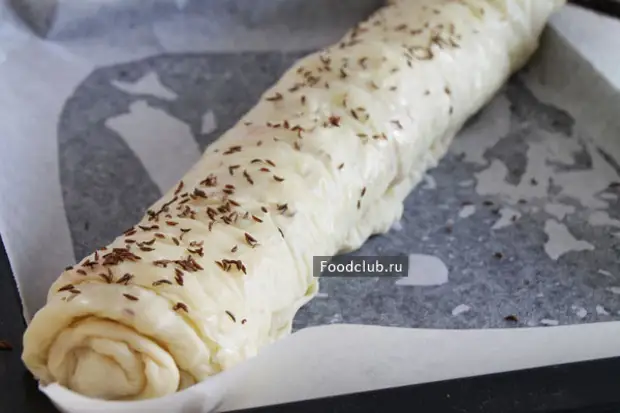 Байцааны хамт bohemian strudel (11-р шат)