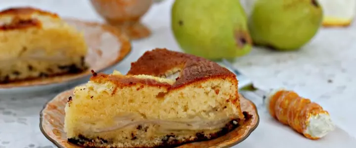 Pear torta in skuta