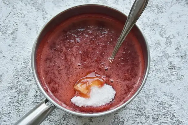 Marmellata di Berry fatto in casa.