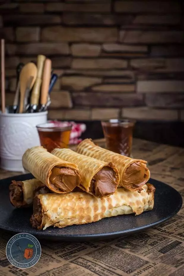 سوویت waffles. رگڑ "معدنیات"